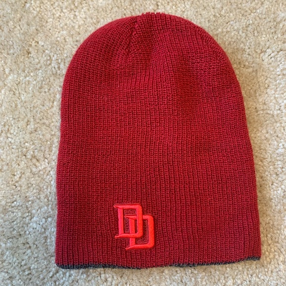 Marvel | Accessories | Daredevil Punisher Reversible Beanie Adult Size ...